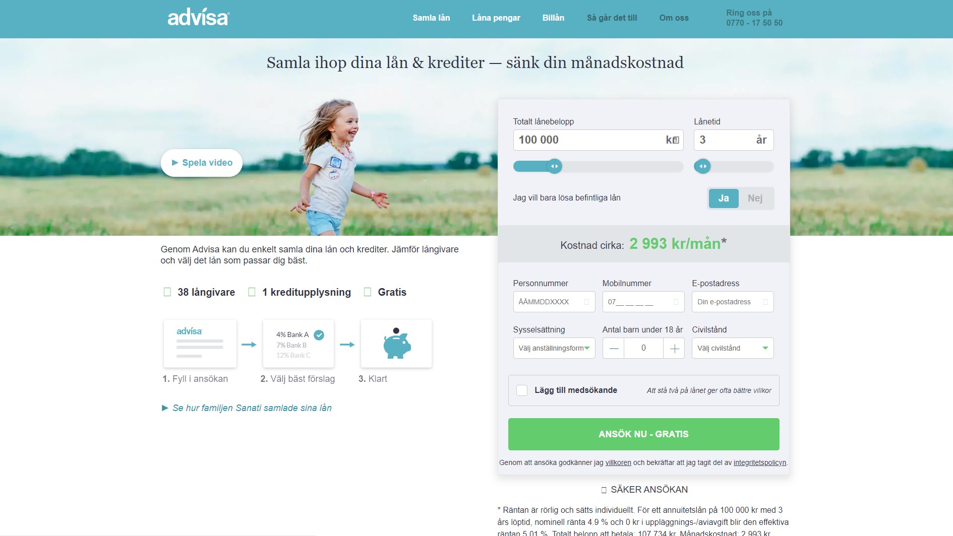 Advisa - Bedrägeri eller säkert? Läs recension innan du lånar